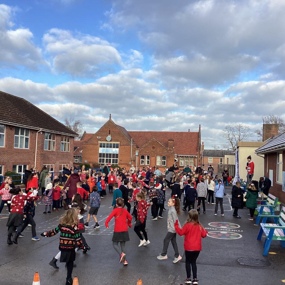 Santa's Fitness Session - Hadleigh Community Primary School