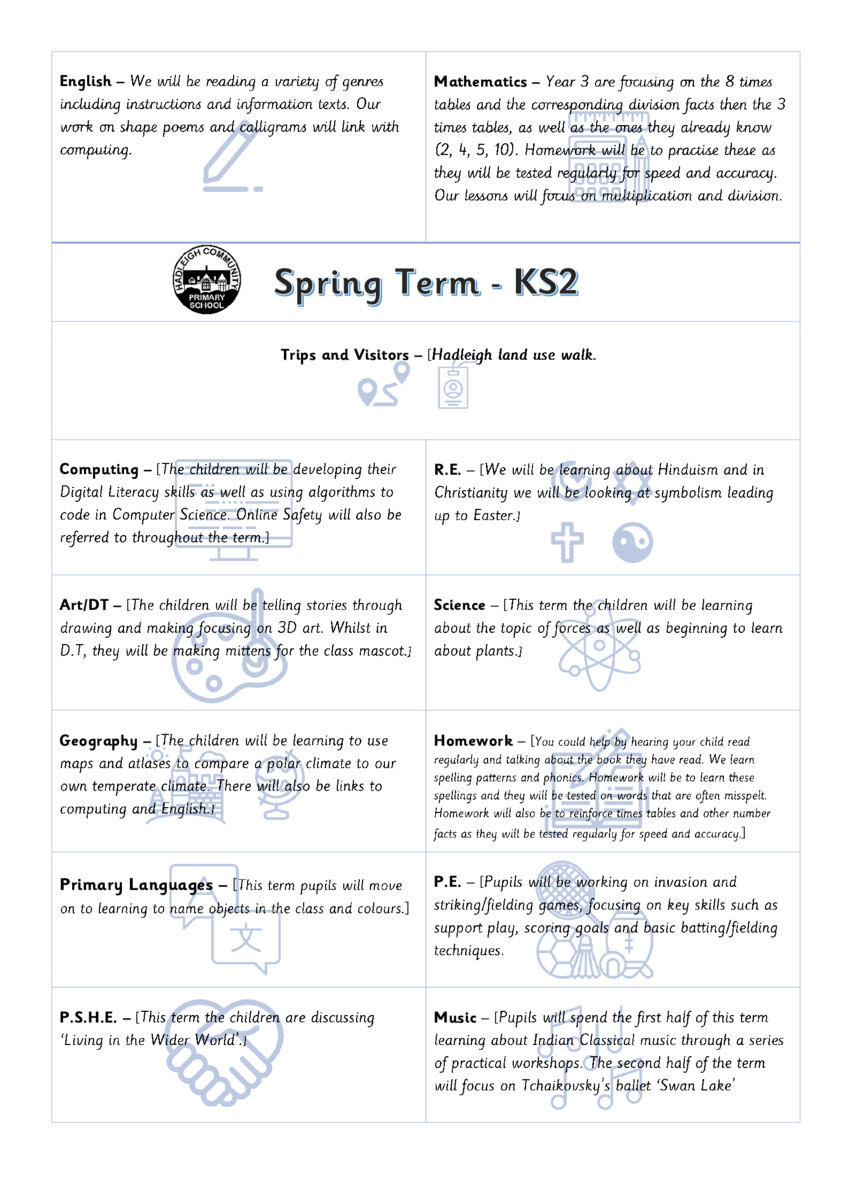 Year Groups - Hadleigh Community Primary School