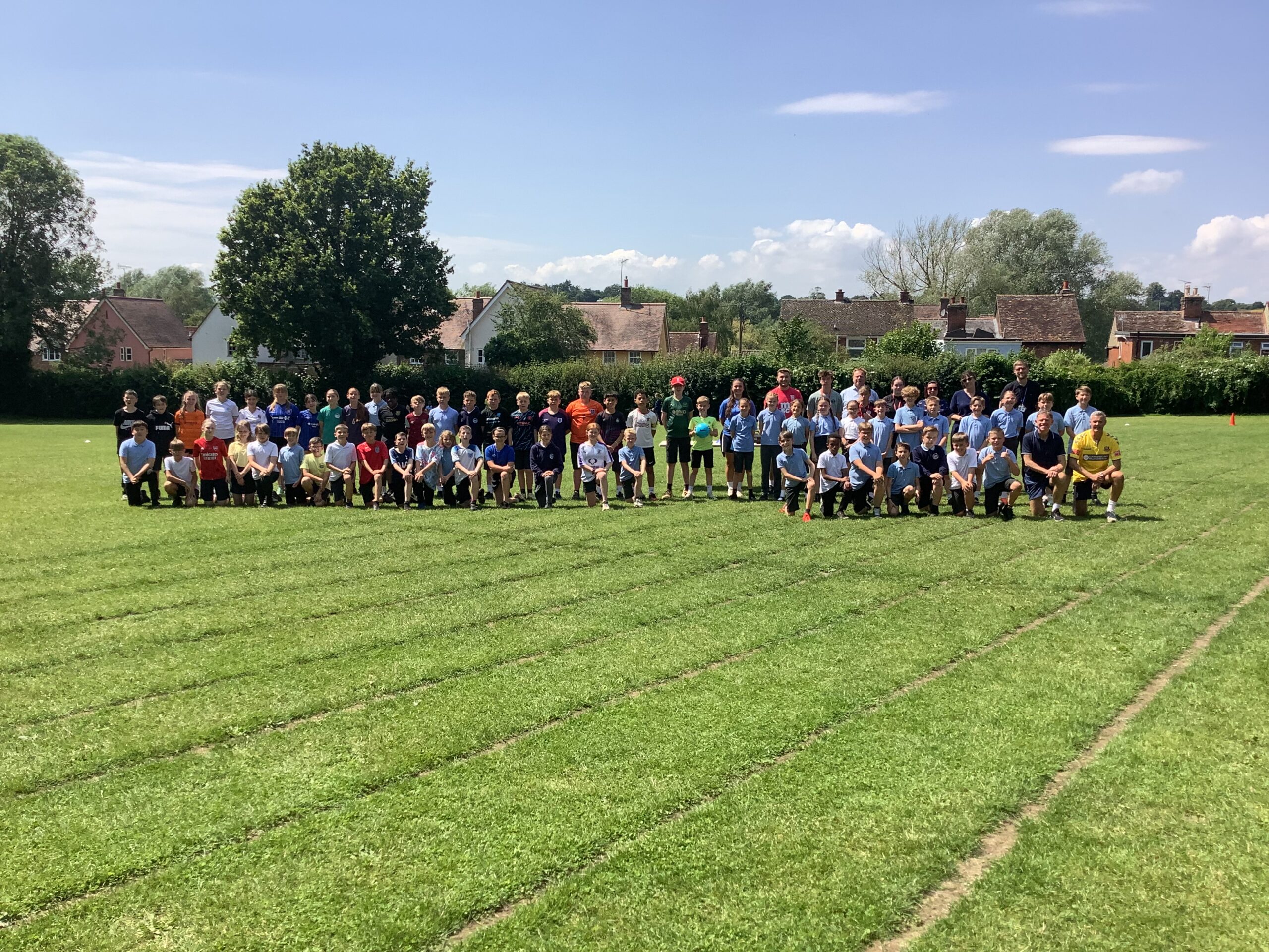 Lunchtime Football Club - Y6 vs Staff! - Hadleigh Community Primary School